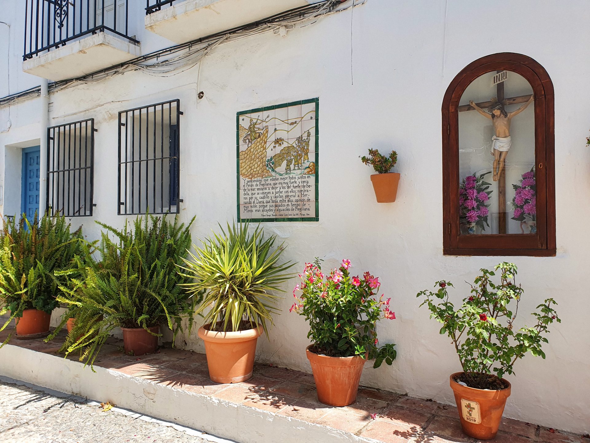 Frigiliana - kaunis valkoinen kylä Espanjassa